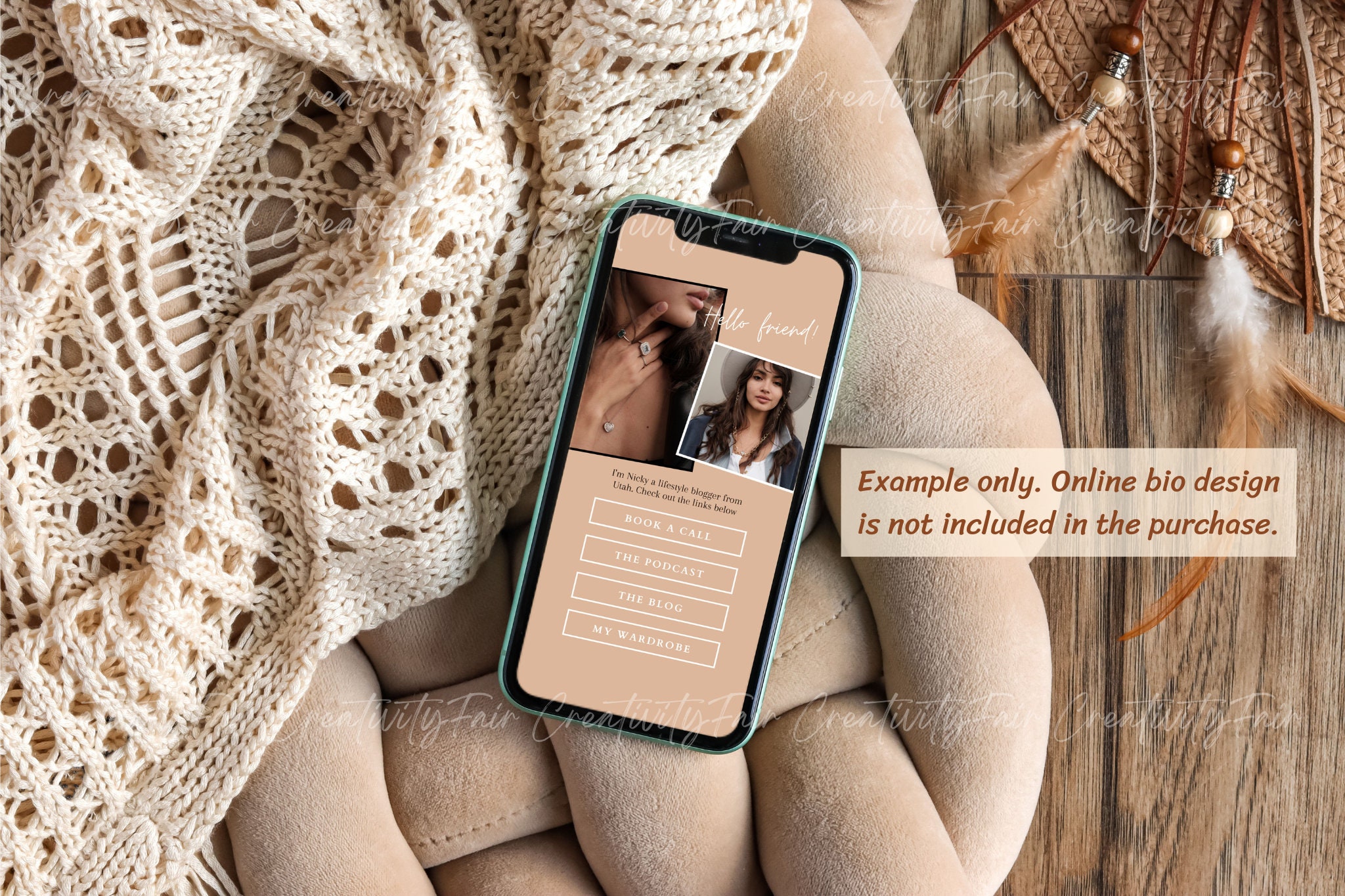 IPhone Mockup / Device Mockup / Mockup Background / Boho - Etsy