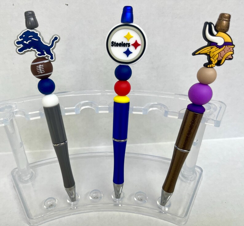 Football Fans Beaded Ink Pens - Etsy