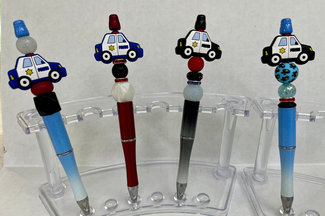 Police Officer Bead Pens Blue Lives Matter - Etsy