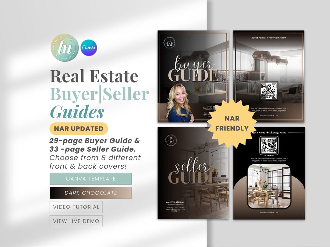Real Estate Home Buyer and Seller Guide Packet Realtor NAR Settlement ...