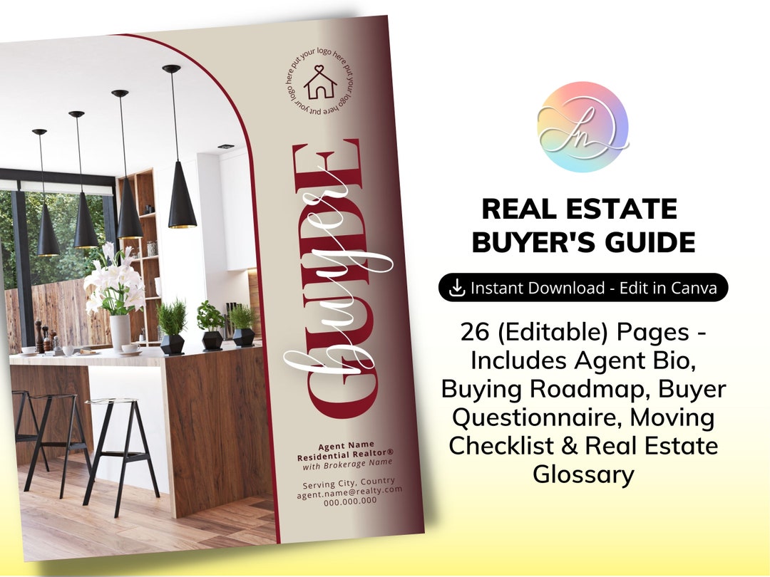 Real Estate Buyer Guide Buyer Guide Template Home Buying - Etsy