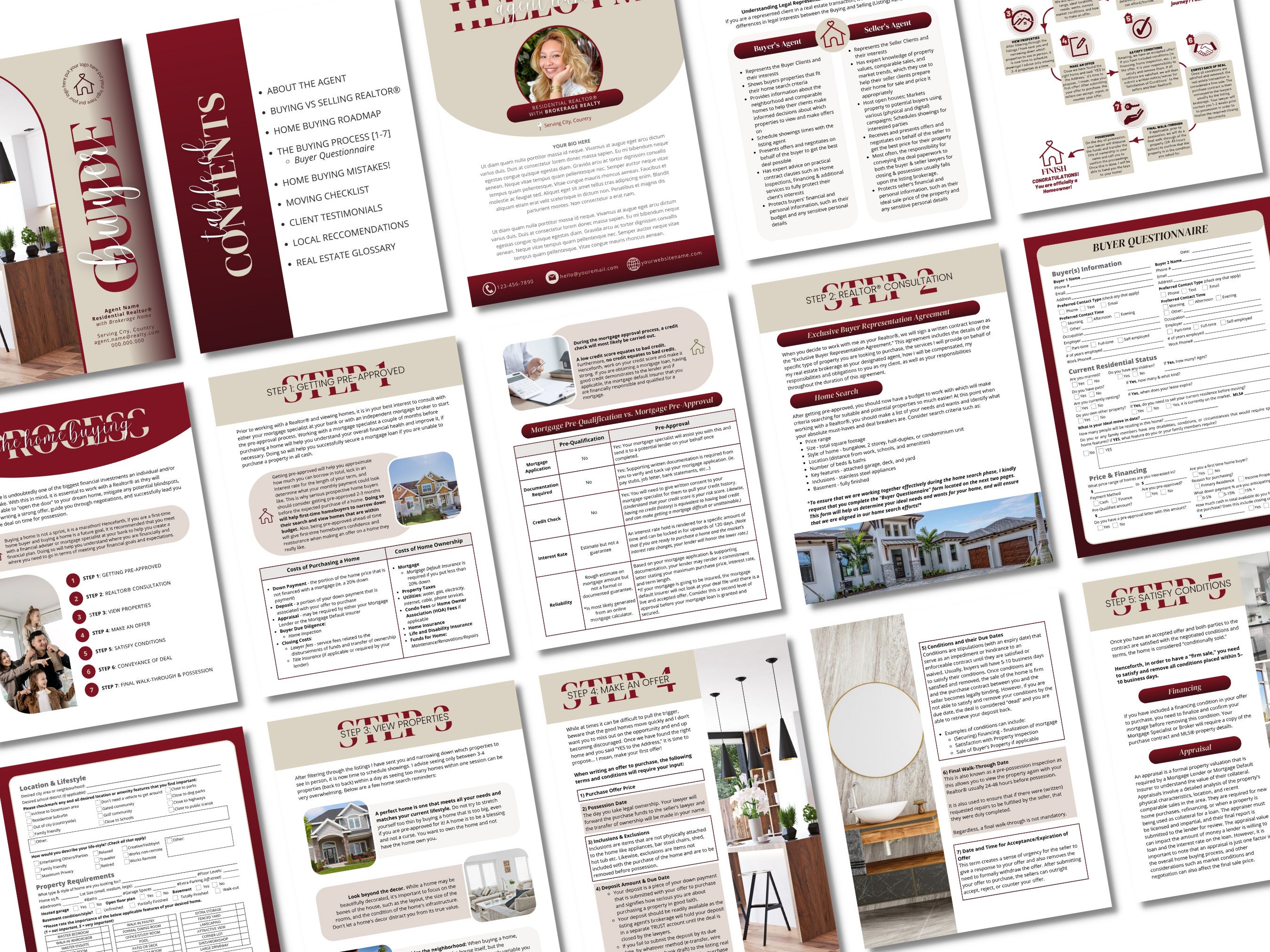 Real Estate BUYER and SELLER Guide Bundle Buyer Guide, Seller Guide ...