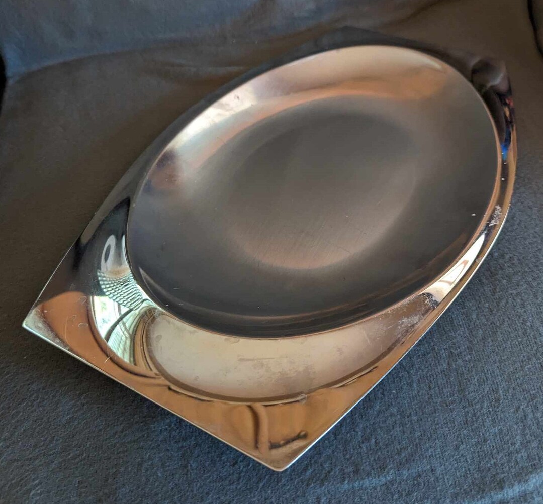 Vintage 1970's Letang Remy Model Oceane Serving Tray Platter in Vintage ...