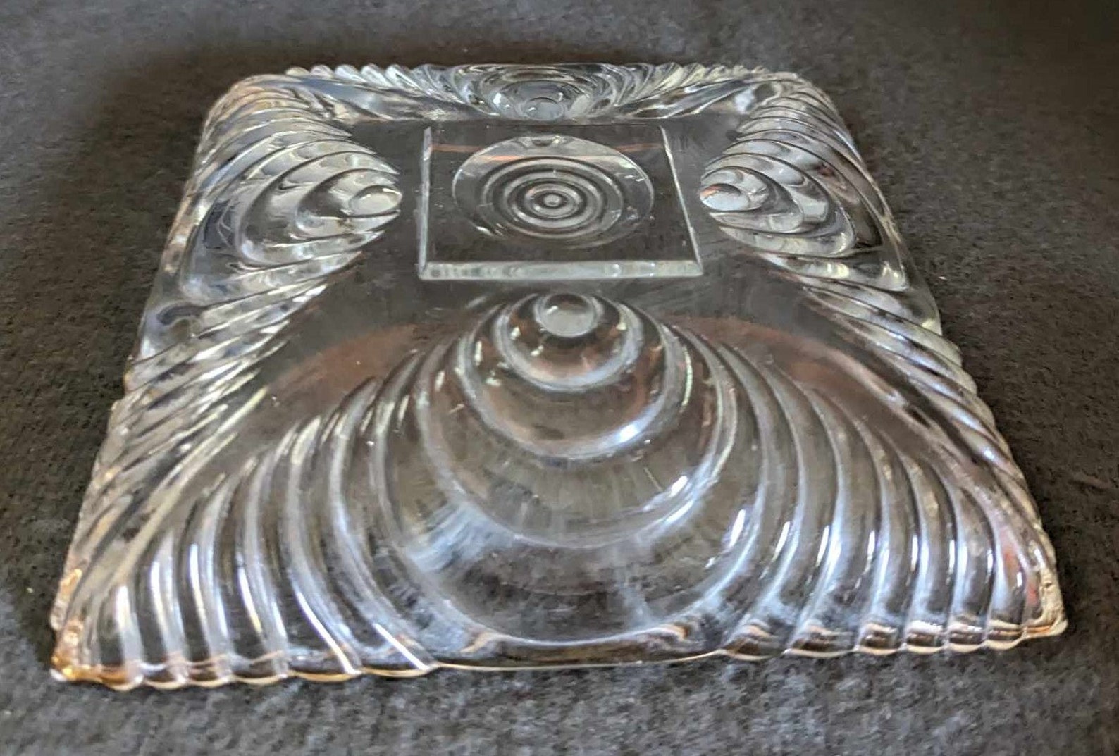 Vintage 1930's Square Candy Dish - Etsy