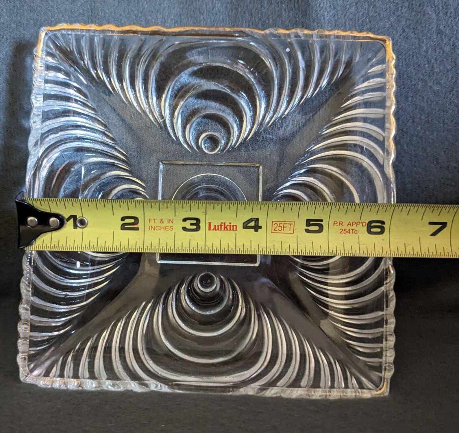 Vintage 1930's Square Candy Dish - Etsy