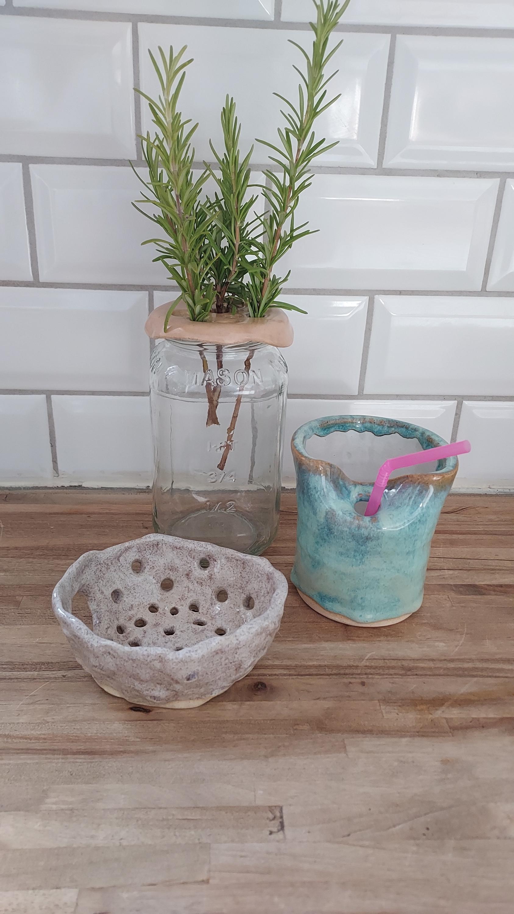 Handmade Pottery Mystery Box Functional Ceramic Art Mug Bowl Plate ...