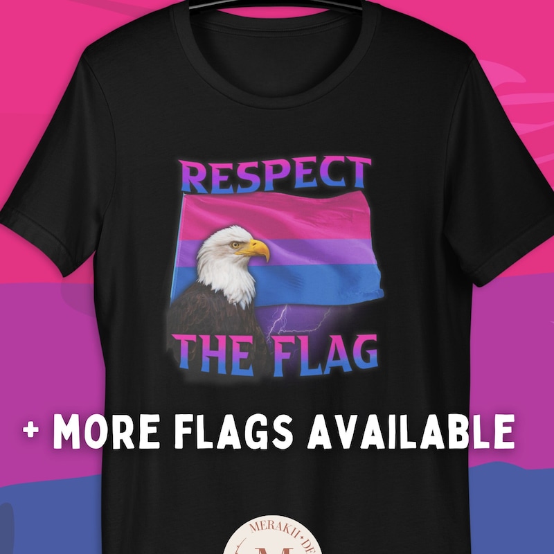 Funny Bi Pride Flag Etsy