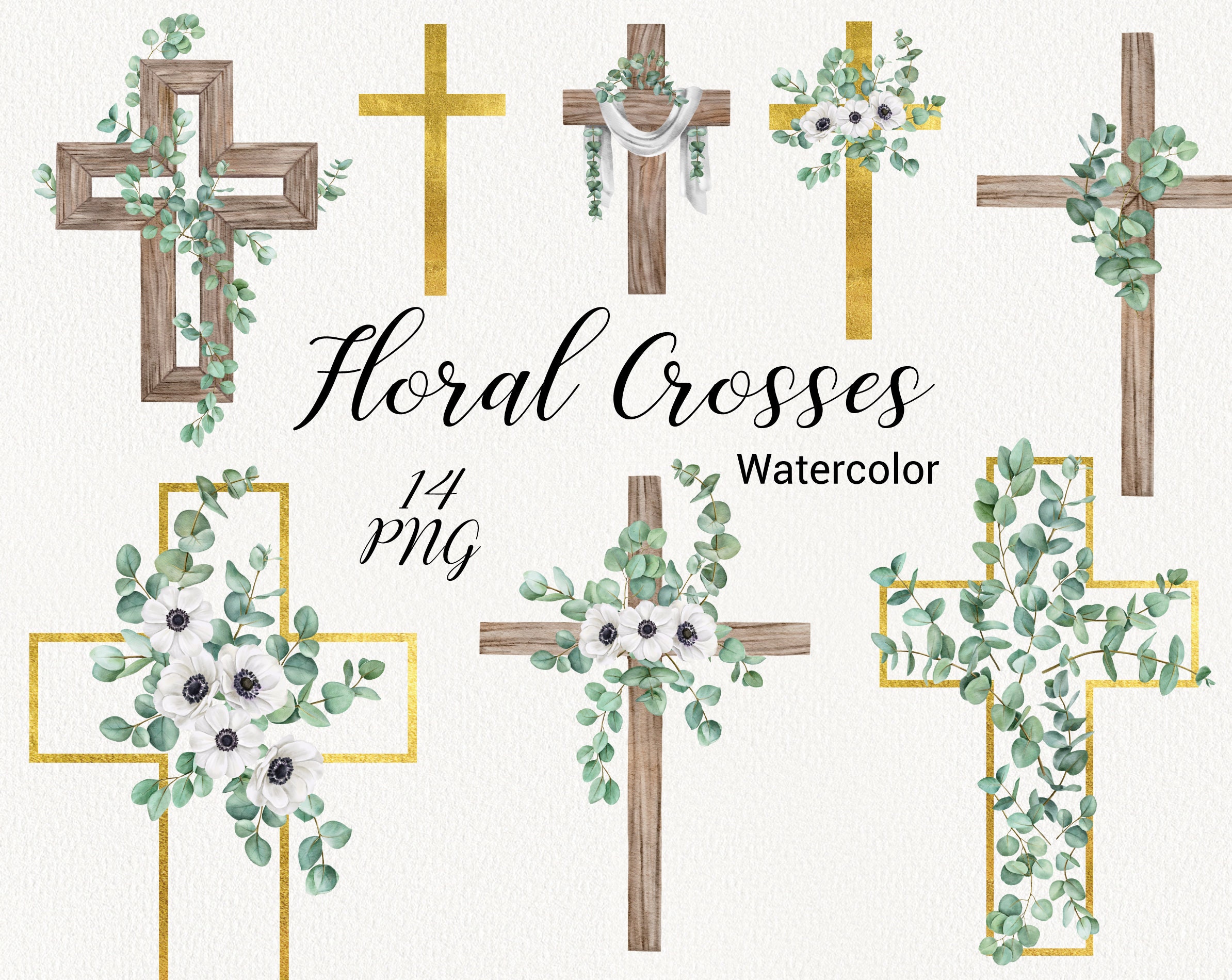 Plain Wooden Cross Clipart