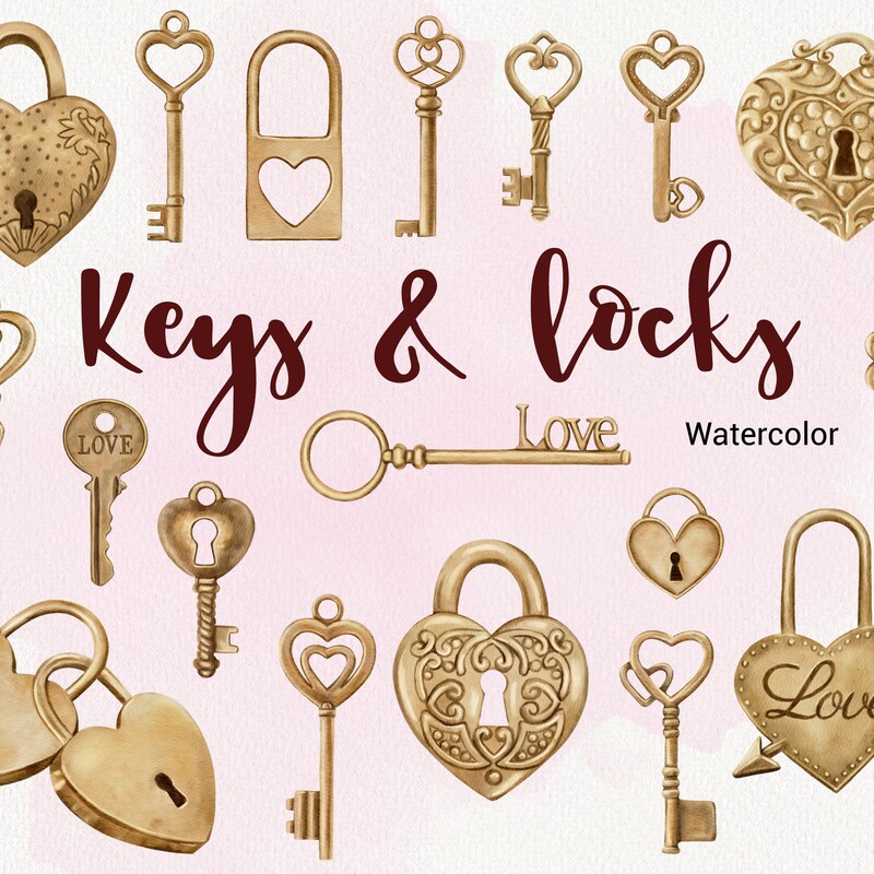 Gold Locket Clipart - Etsy UK