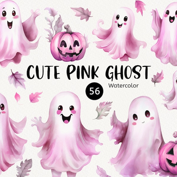 Pink Pumpkin Clipart - Etsy
