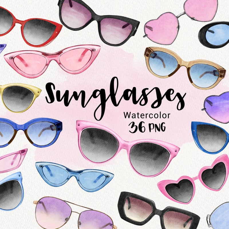 Sunglasses Art - Etsy