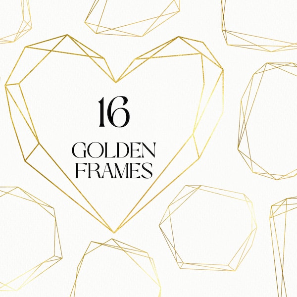 Gold Frame Wedding - Etsy