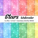 Watercolor Stars Digital Paper Pack, Abstract Watercolor Textures ...