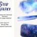 Watercolor Galaxy Stars Splashes Galaxy Clipart Galaxy Stars - Etsy