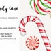 Watercolor Candy Cane Clipart, Christmas Clip Art, Xmas Sweets, Winter ...
