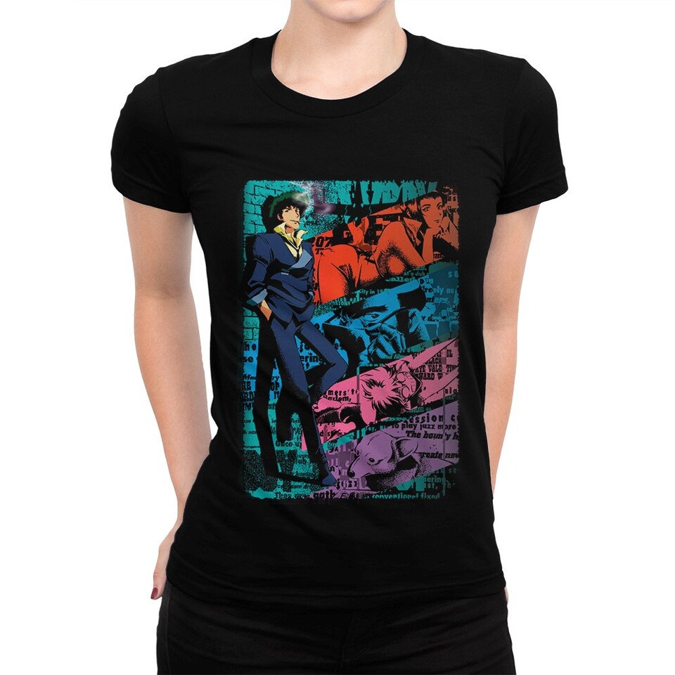 Cowboy Bebop Art T-Shirt, Spike Spiegel Shirt, Men's and Women's Sizes ...