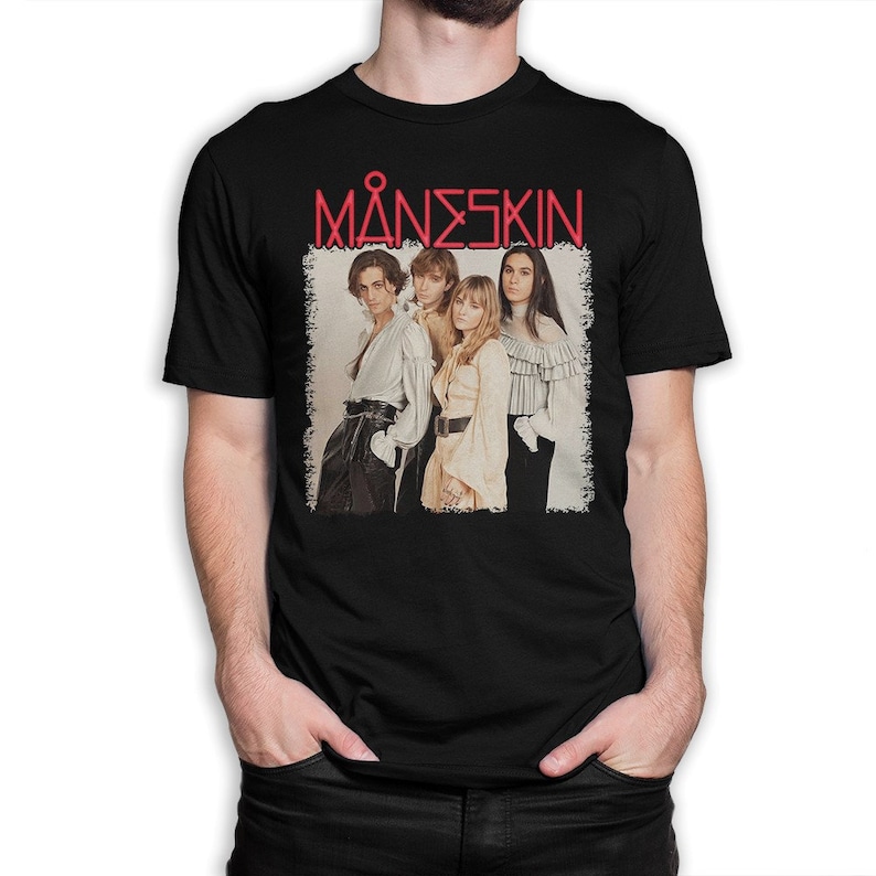 Maneskin T-shirt, Men's and Women's Sizes (MAN-789455) - Etsy