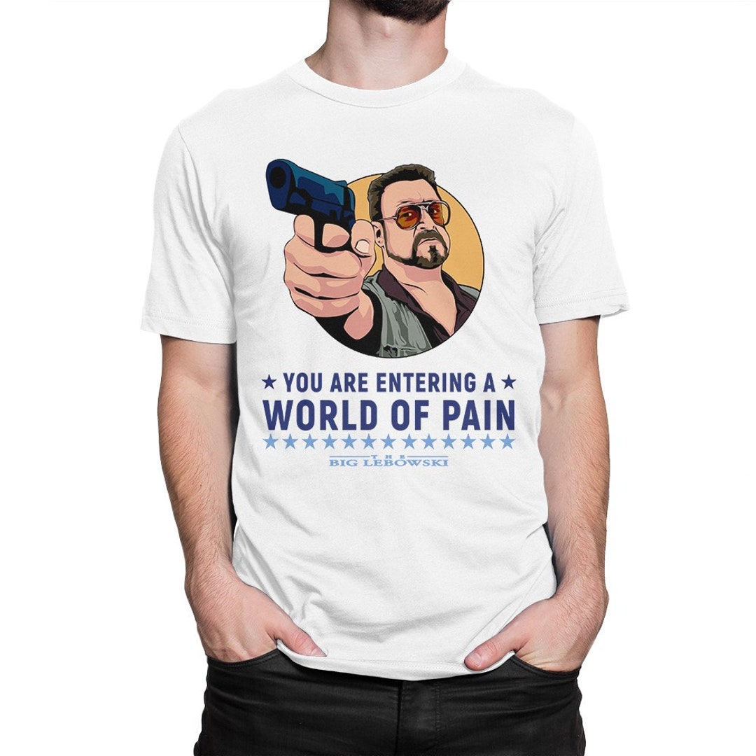 The Big Lebowski Walter Sobchak T-shirt, Men's and Women's Sizes (drsh ...