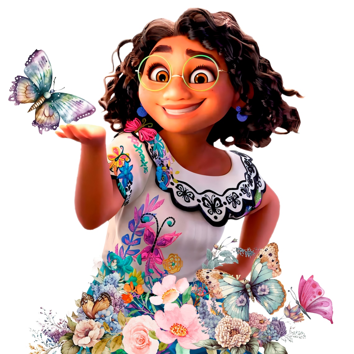 Encanto Mirabel 3 PNG, Mirabel Clipart Instant Digital Download ...
