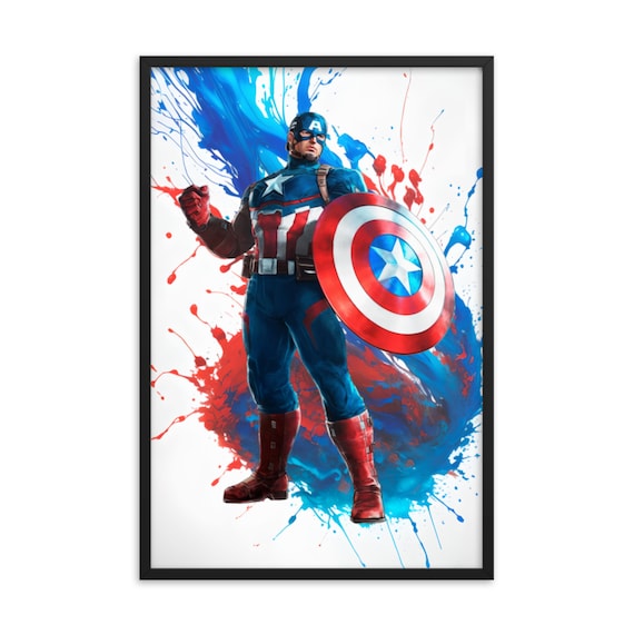 Digital Superhero Art