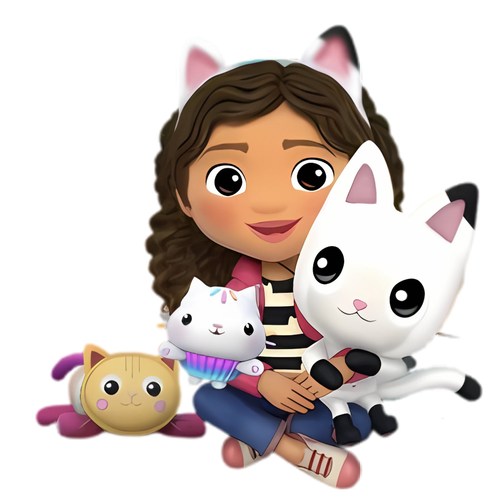 Gabby Dollhouse 5 PNG, Gabby Clipart Art, Gabby Dollhouse Shirt Png ...