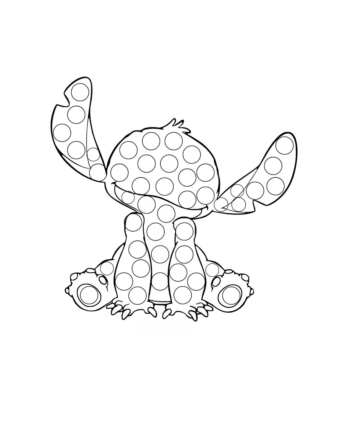 Kids Dot Marker Coloring Pages / Animal Dot Marker Printables / Dot a ...
