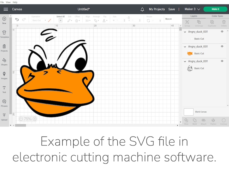 2 Angry Duck Designs - Clip Art Cut Files Bundle Vector SVG PNG JPG Pdf ...