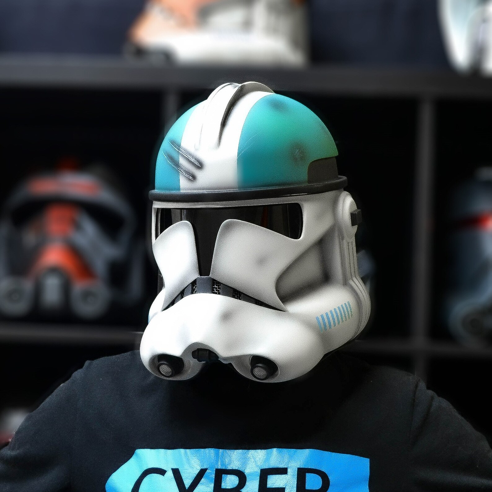 Clone 2 Captain Howzer / Cosplay Helmet / Clone Trooper Phase - Etsy