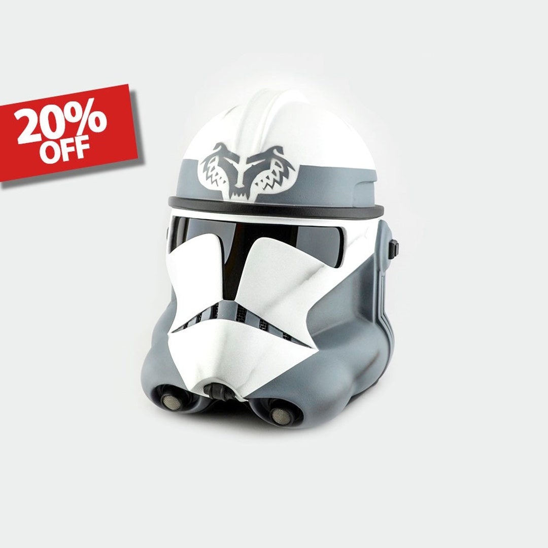 Clone 2 Wolfpack Sinker / Cosplay Helmet / Clone Trooper Phase - Etsy