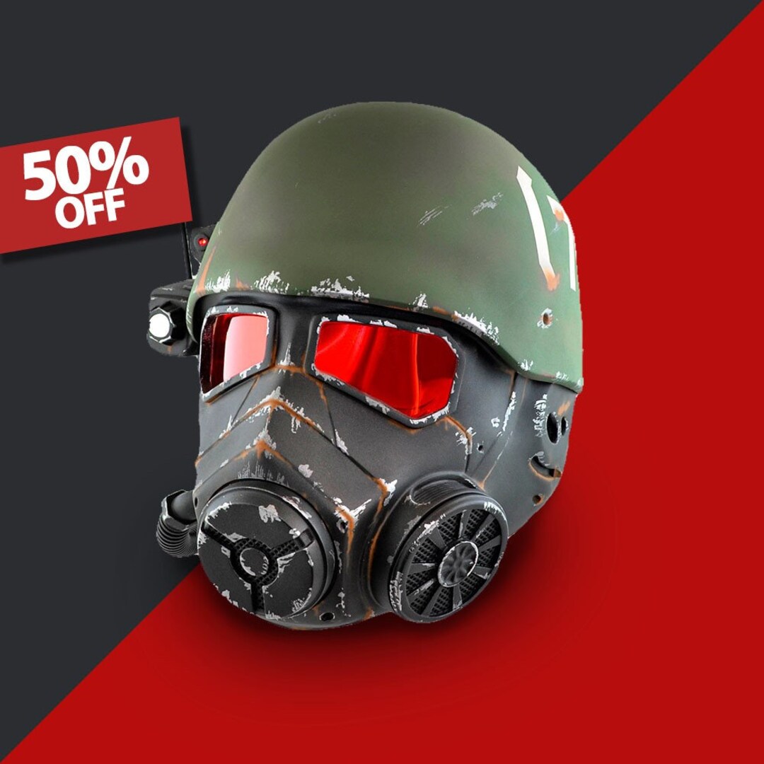 NCR Ranger Helm mit LED / Cosplay Helm / Game Helm / Fallout - Etsy Schweiz