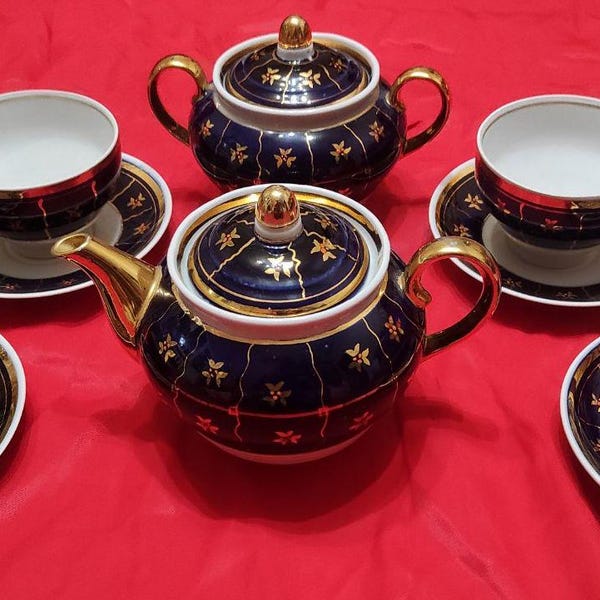 Lomonosov Tea Set - Etsy