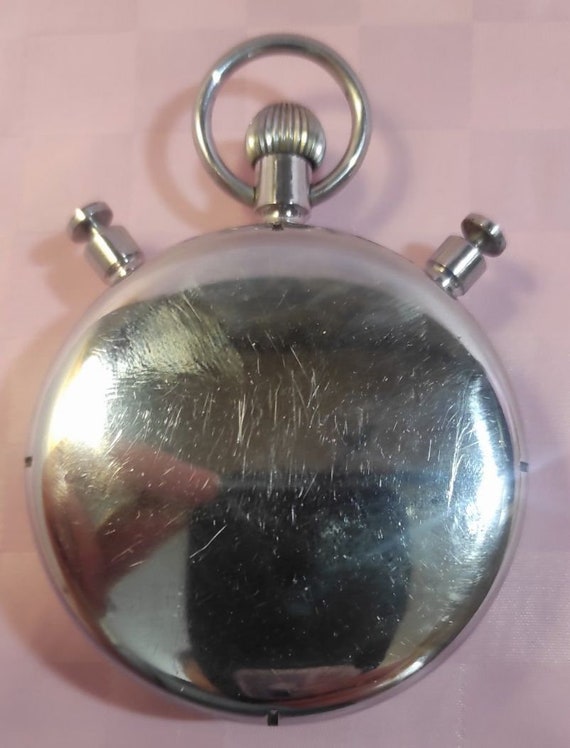 LARGE Vintage Mechanical Stopwatch, 3-button stopwatc… - Gem