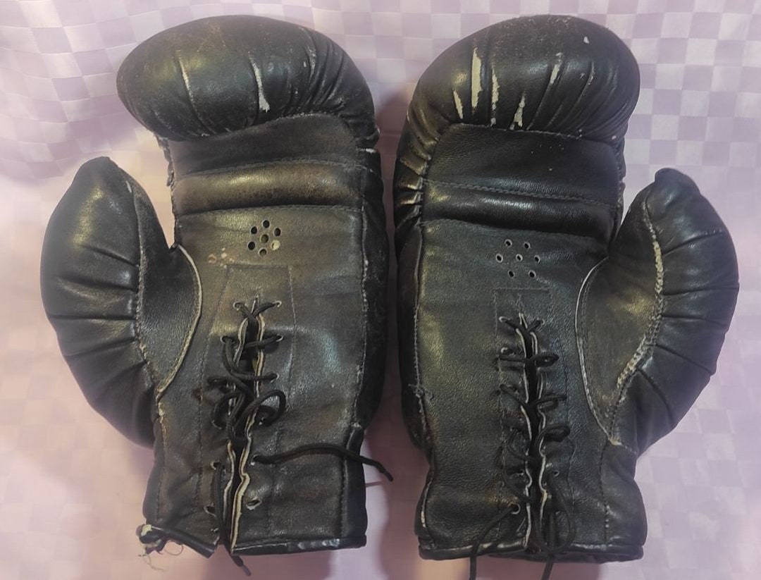 Soviet Boxing Gloves. Vintage Boxing Gloves. Leather Gloves. Leather ...