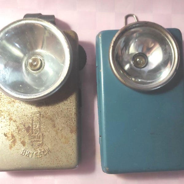 Antique Flashlight - Etsy