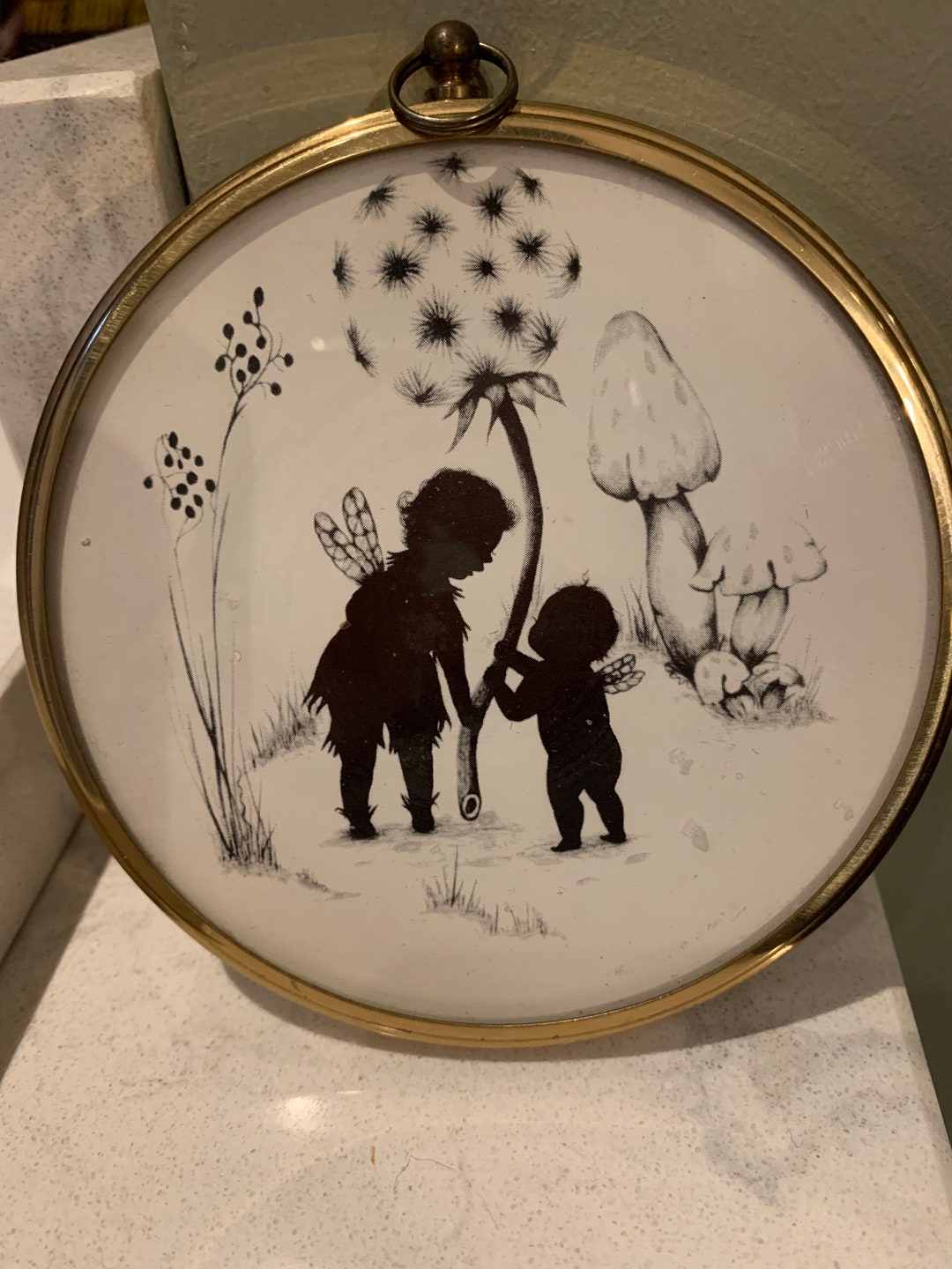 Peter Bates Miniature Wall Plaque From the ENCHANTED SERIES of ...