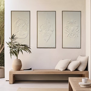 Personalized Plaster Horoscope Sign | Bas Relief | Textured Art | Wall ...