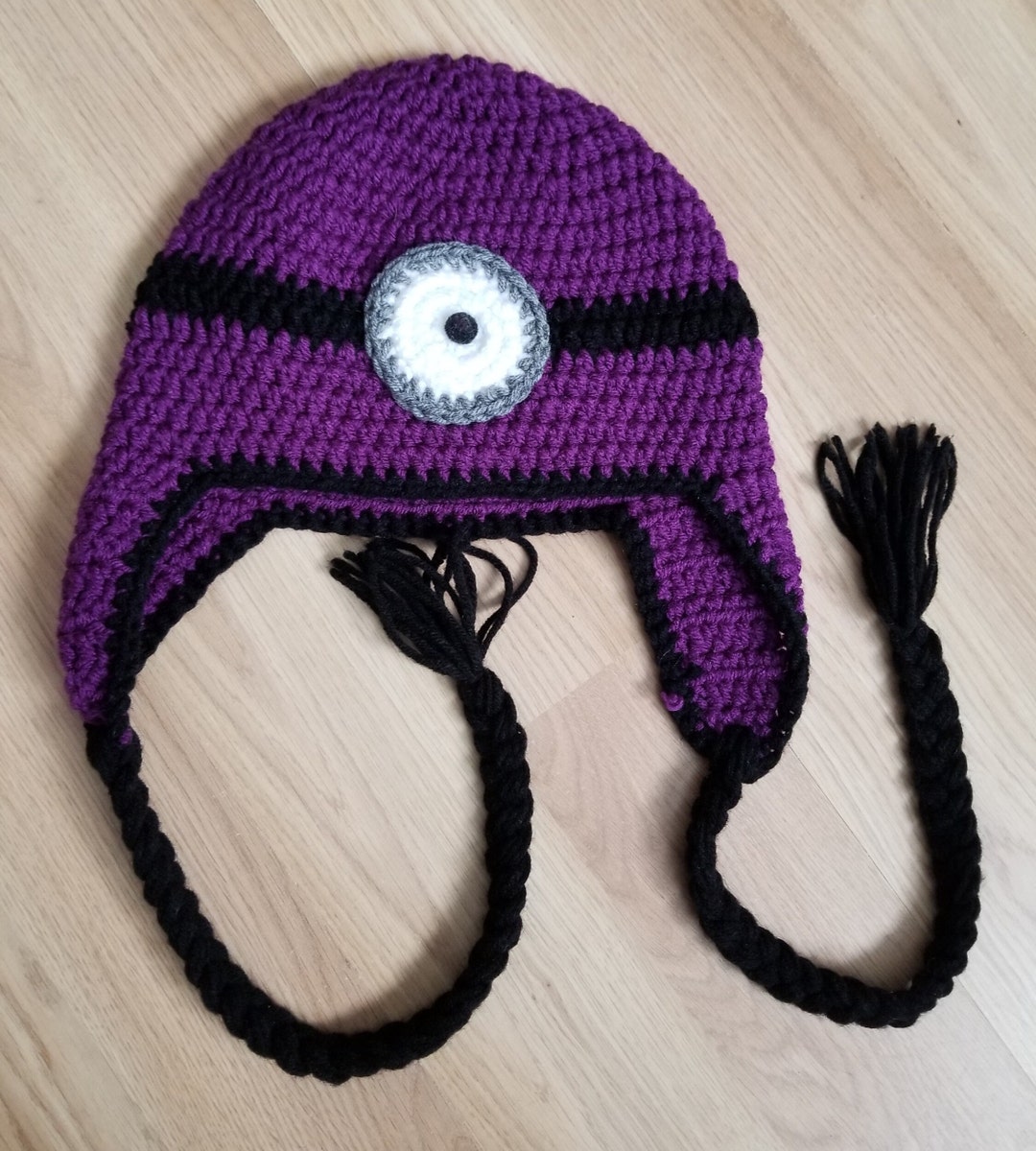 Purple Alien Crotched Hat With Tentacles - Etsy