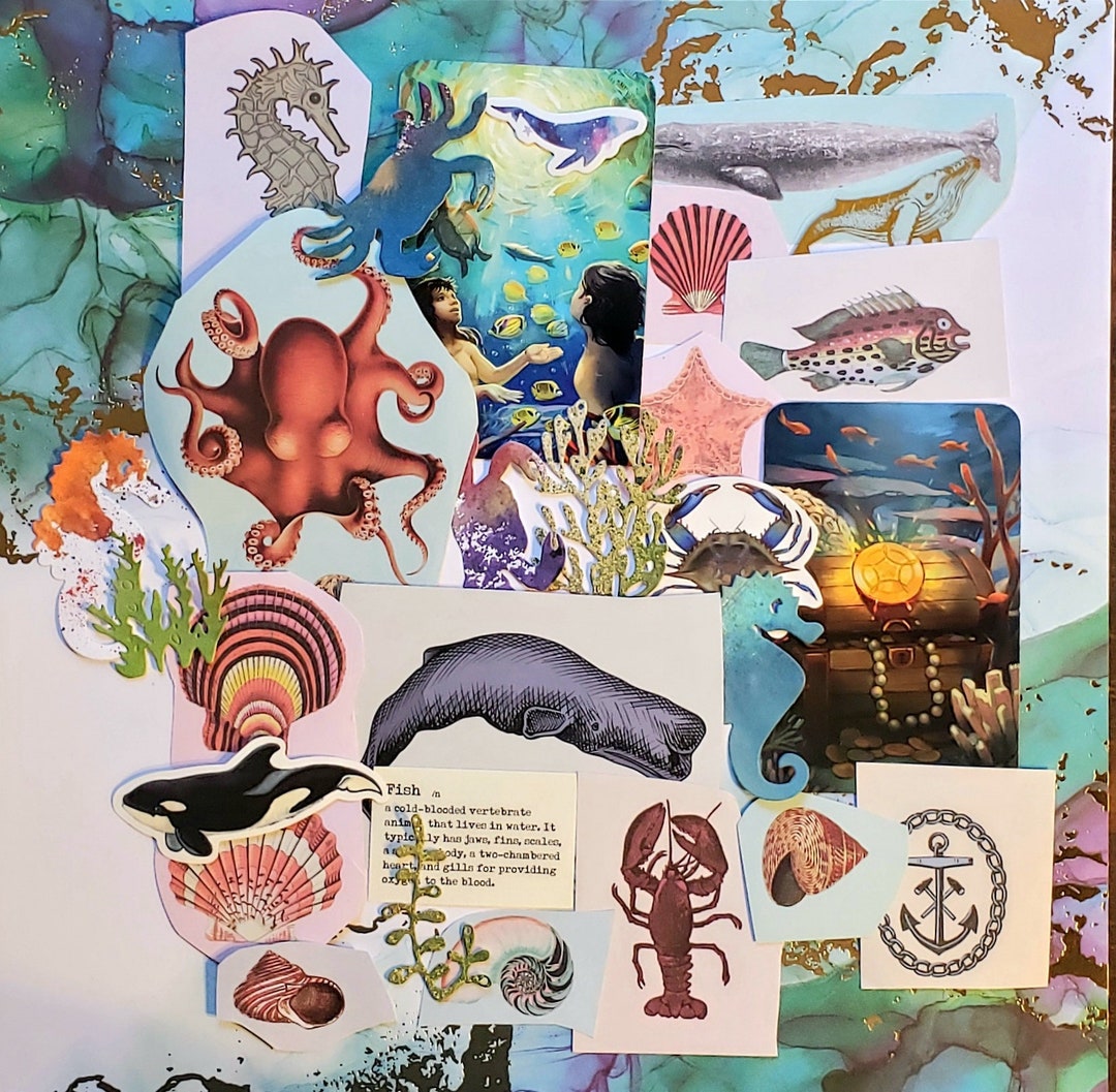 Ocean Ephemera 25 Pieces - Etsy