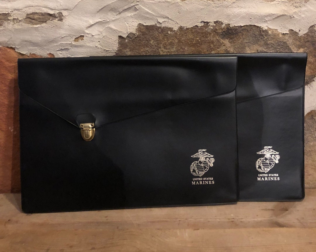 USMC Document Holder - Etsy