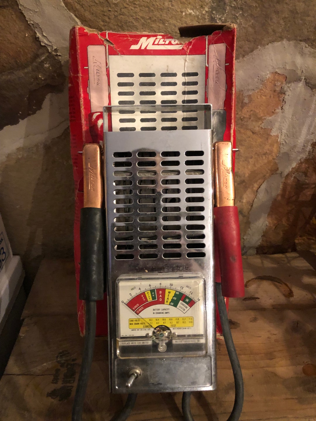 Vintage Battery Tester - Etsy