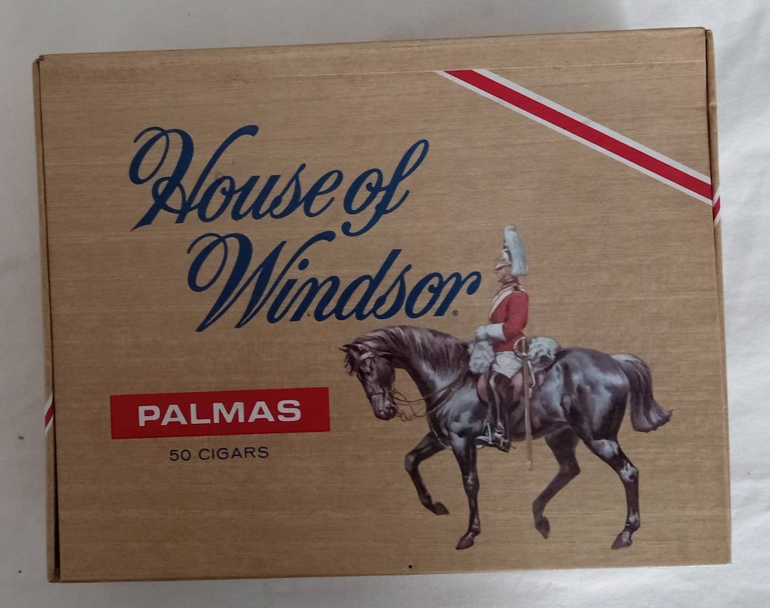 Cigar Box House of Windsor Palmas - Etsy