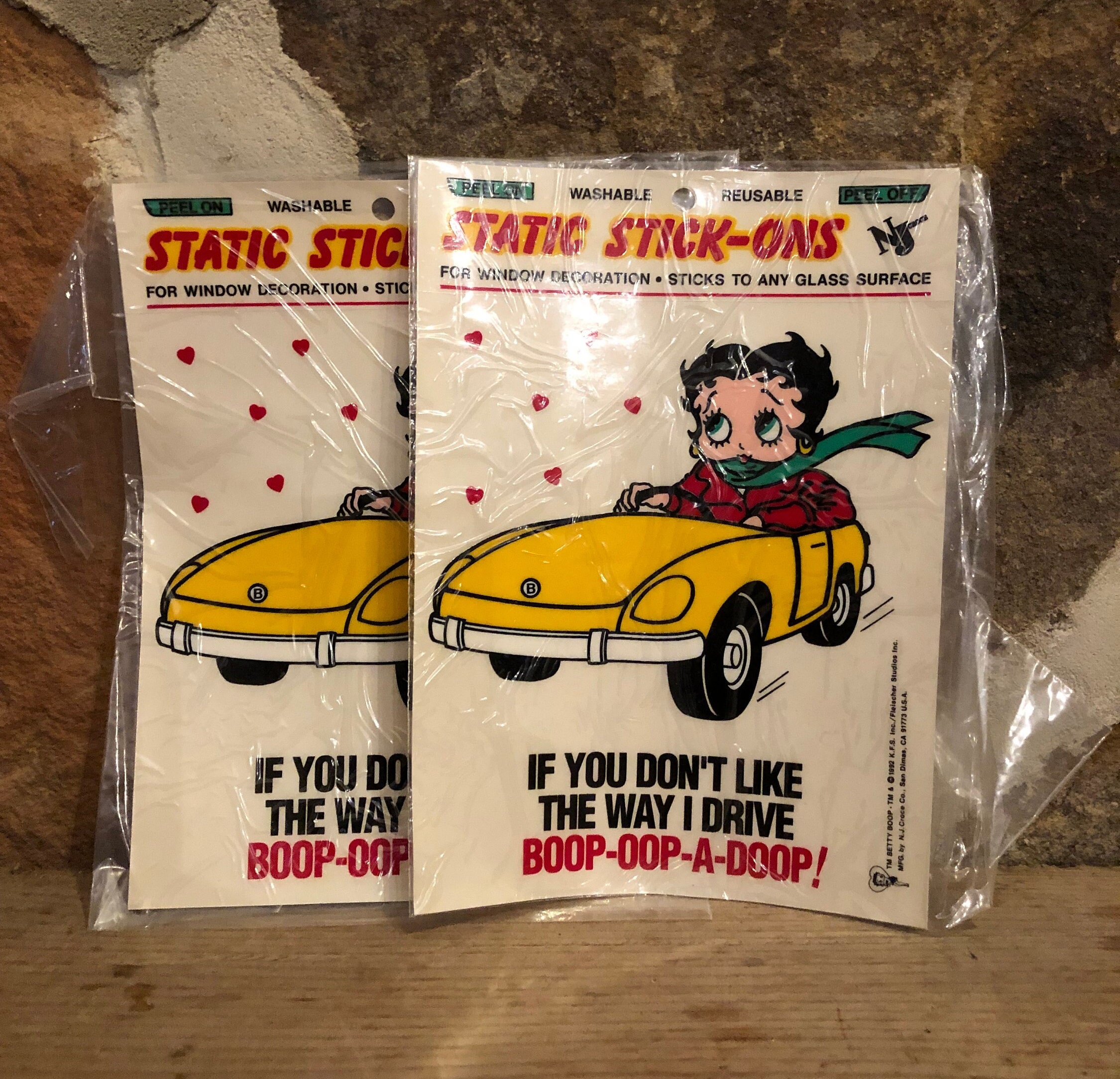 Betty Boop Window Decal - Etsy