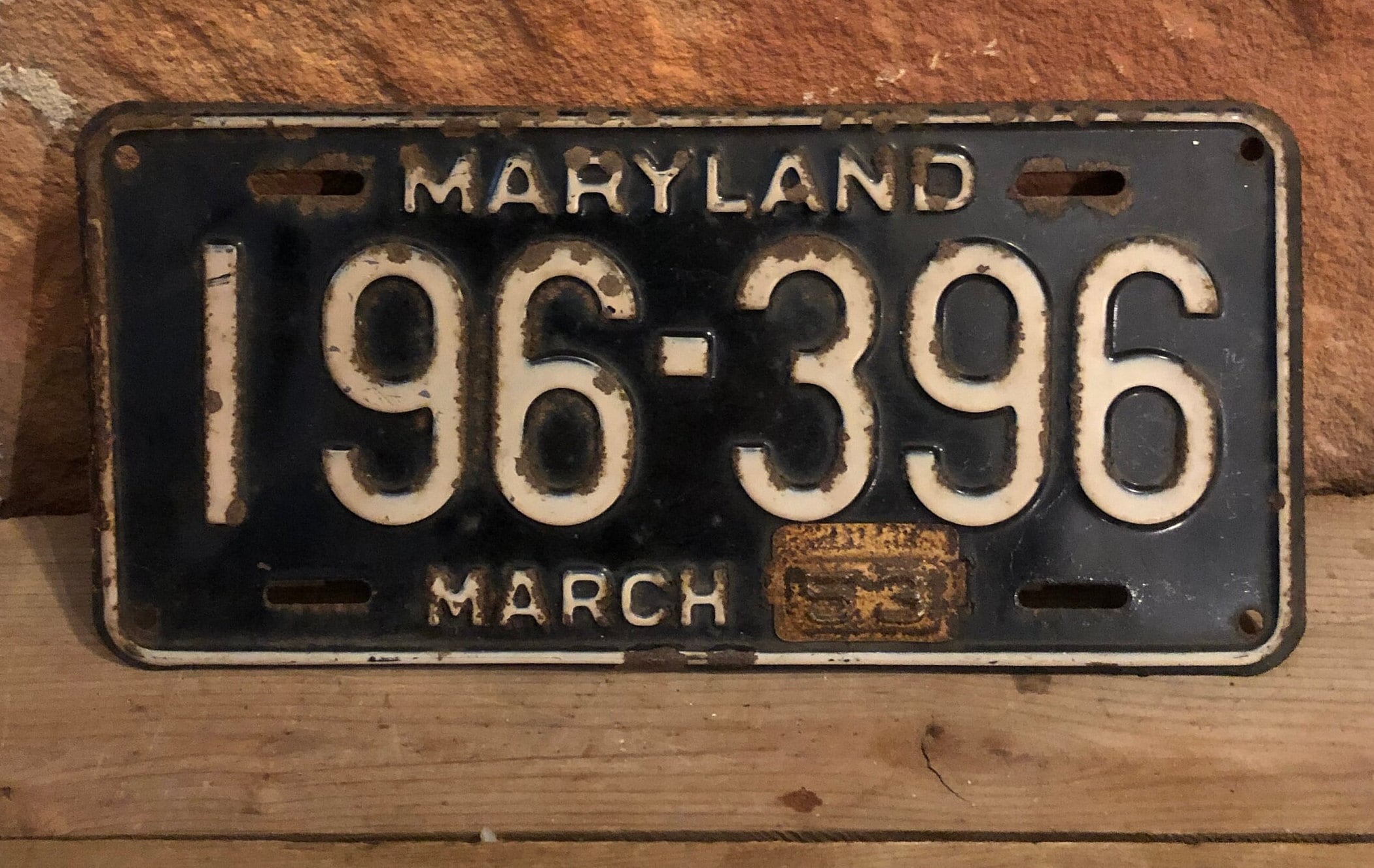 Vintage License Plates 50’s - Etsy