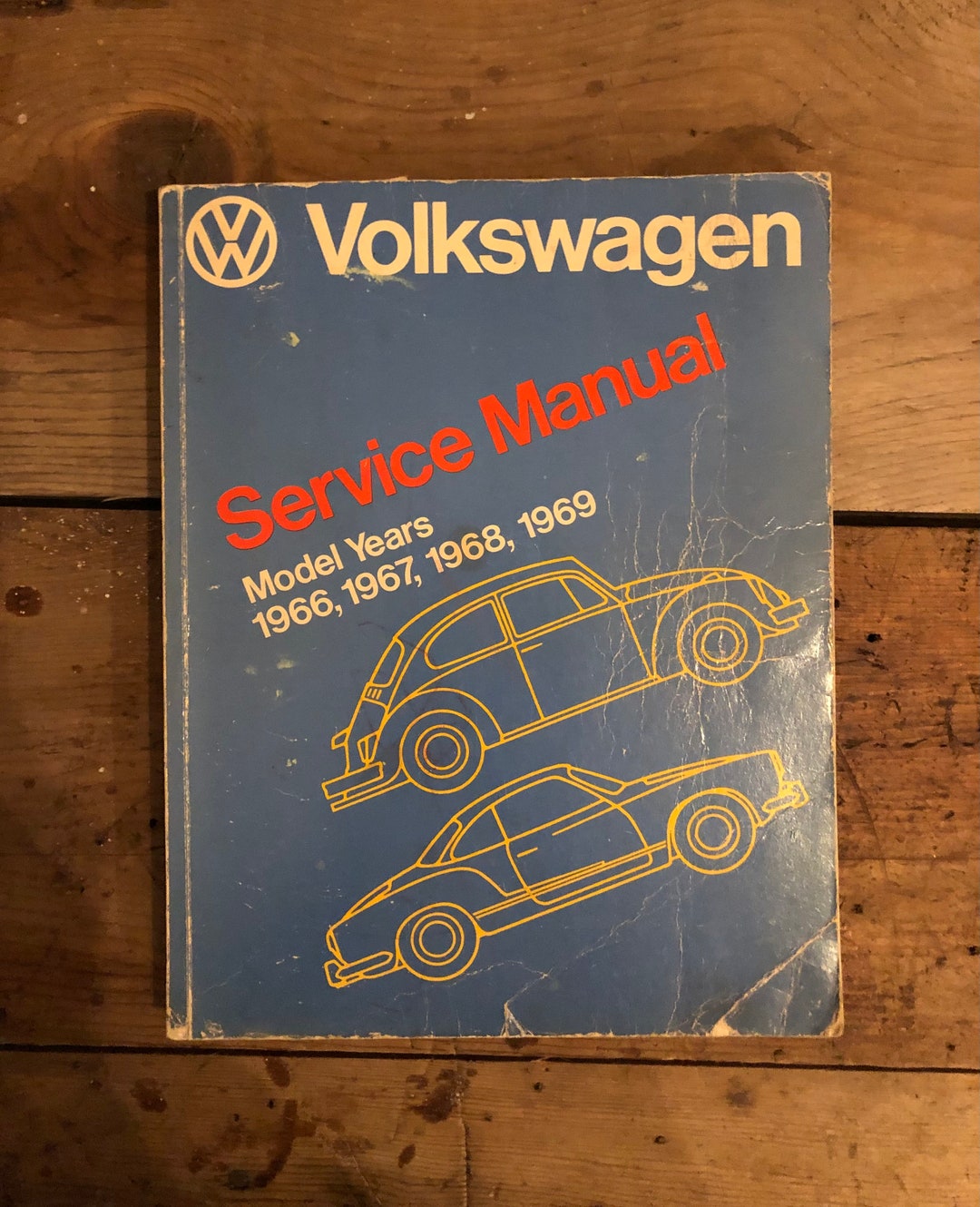 Volkswagen Service Manual 1966-1969 - Etsy