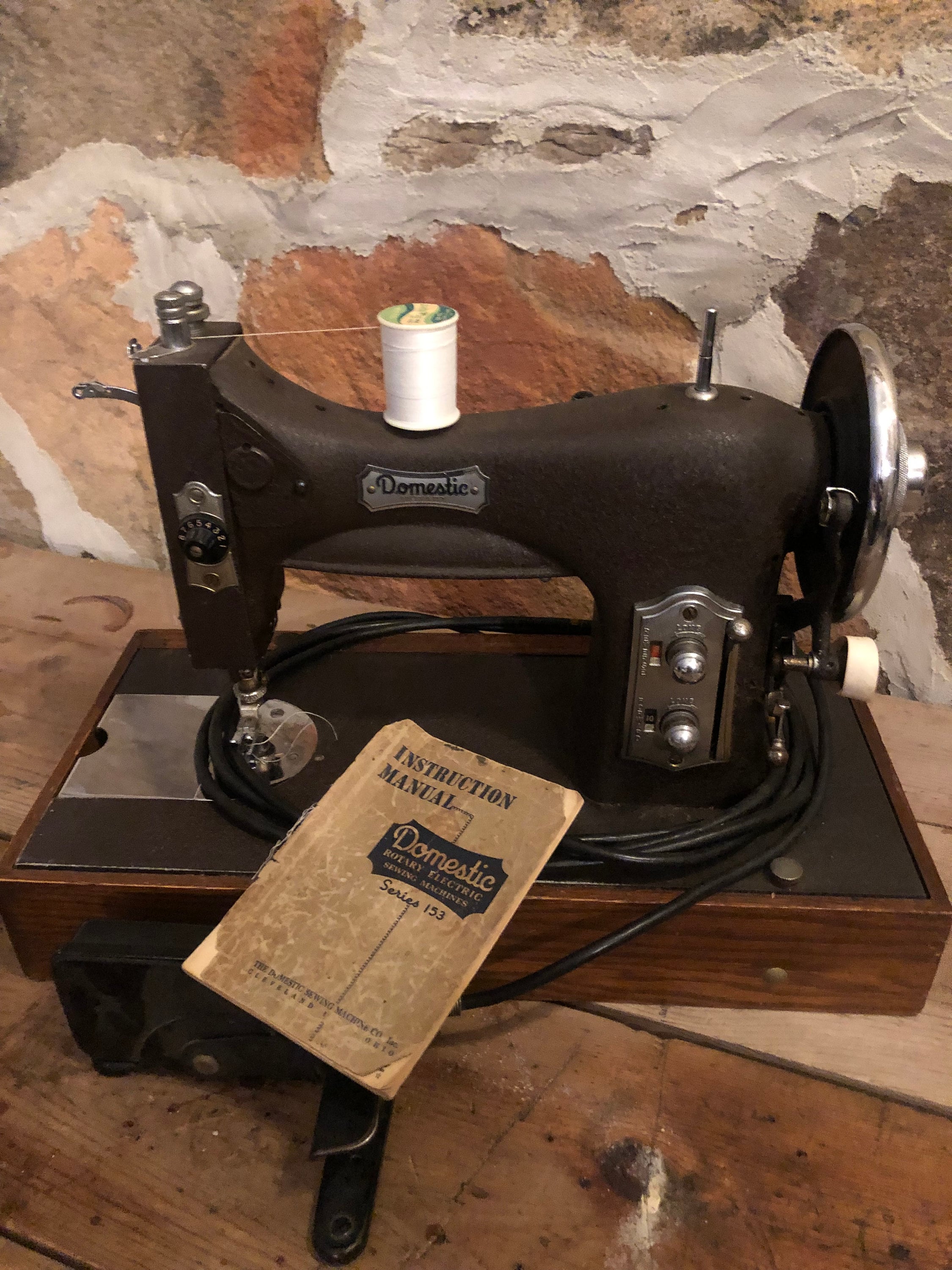 Vintage Domestic Sewing Machine Series 153 - Etsy