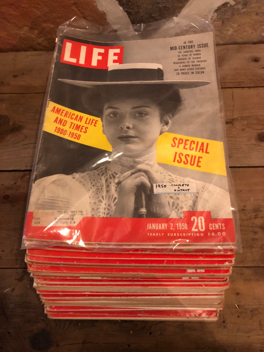 Life Magazine 1950 - Etsy