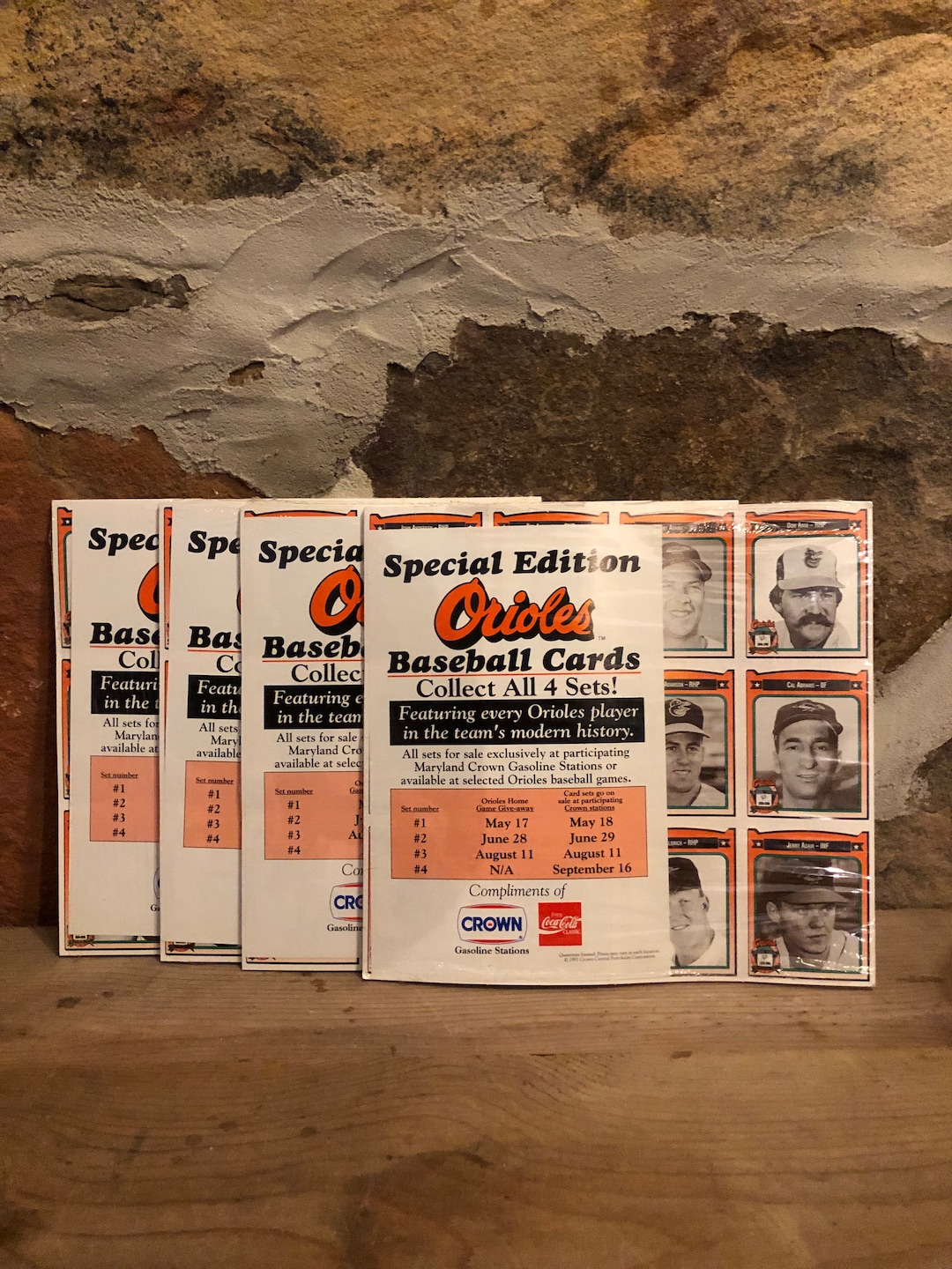 1991 Baltimore Orioles Special Edition Cards - Etsy