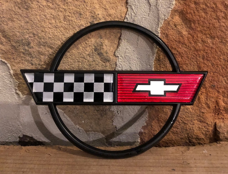 Corvette Emblem - Etsy