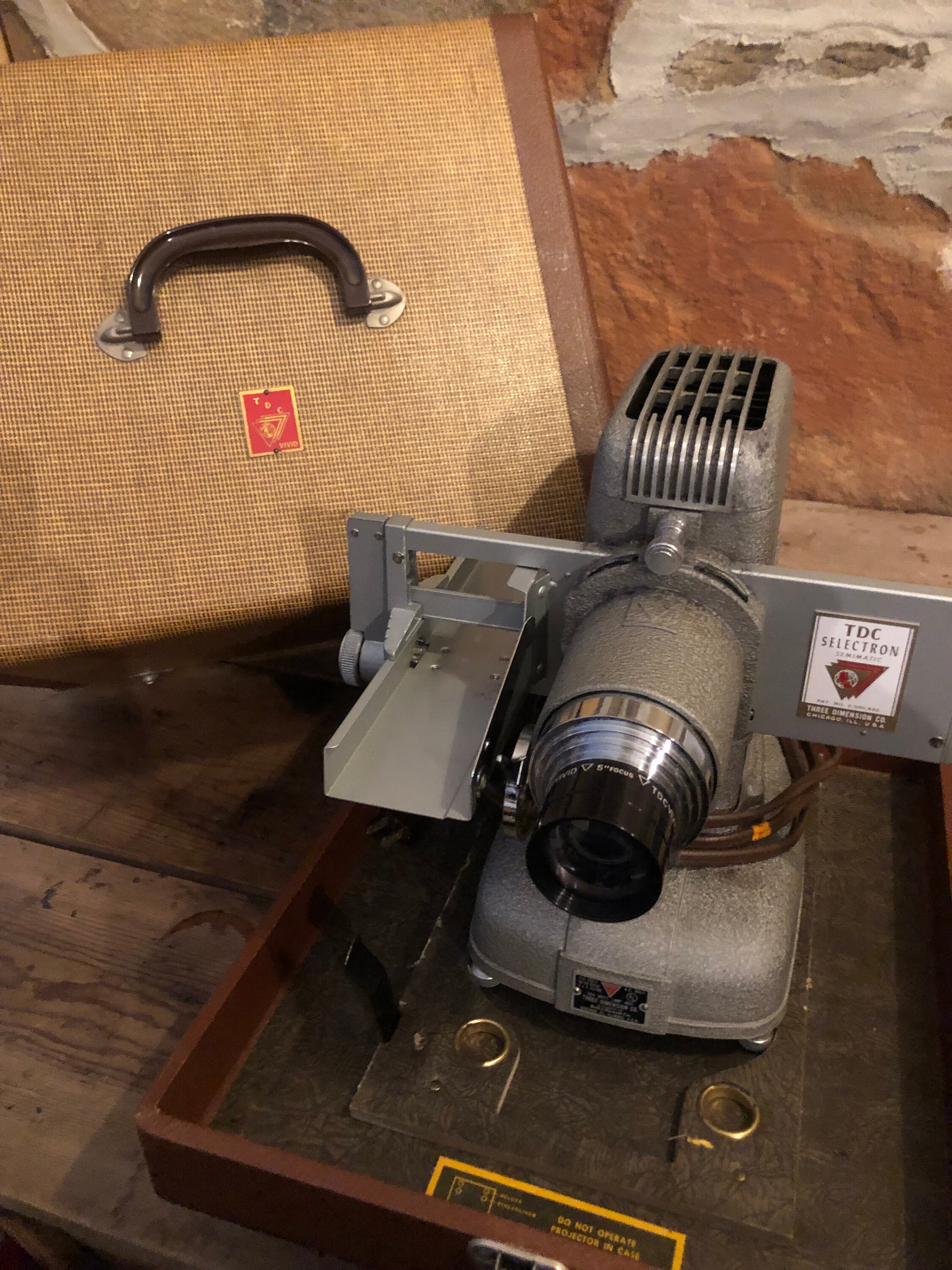 Vintage TDC Vivid Model D Slide Projector - Etsy