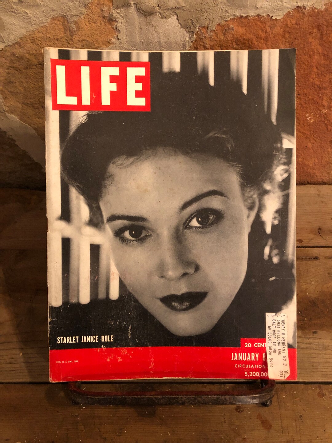Life Magazine 1951 - Etsy